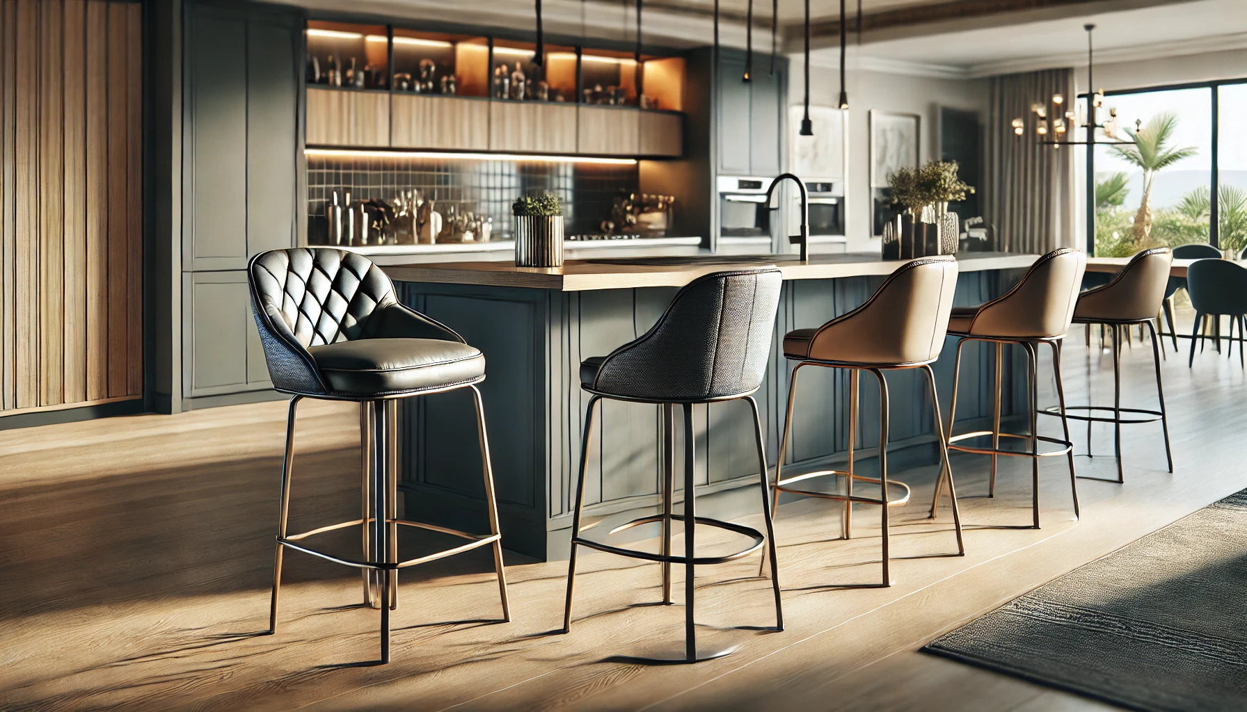 Jak wybrać idealne hokery do eleganckiej kuchni? - Wizualizacje ...